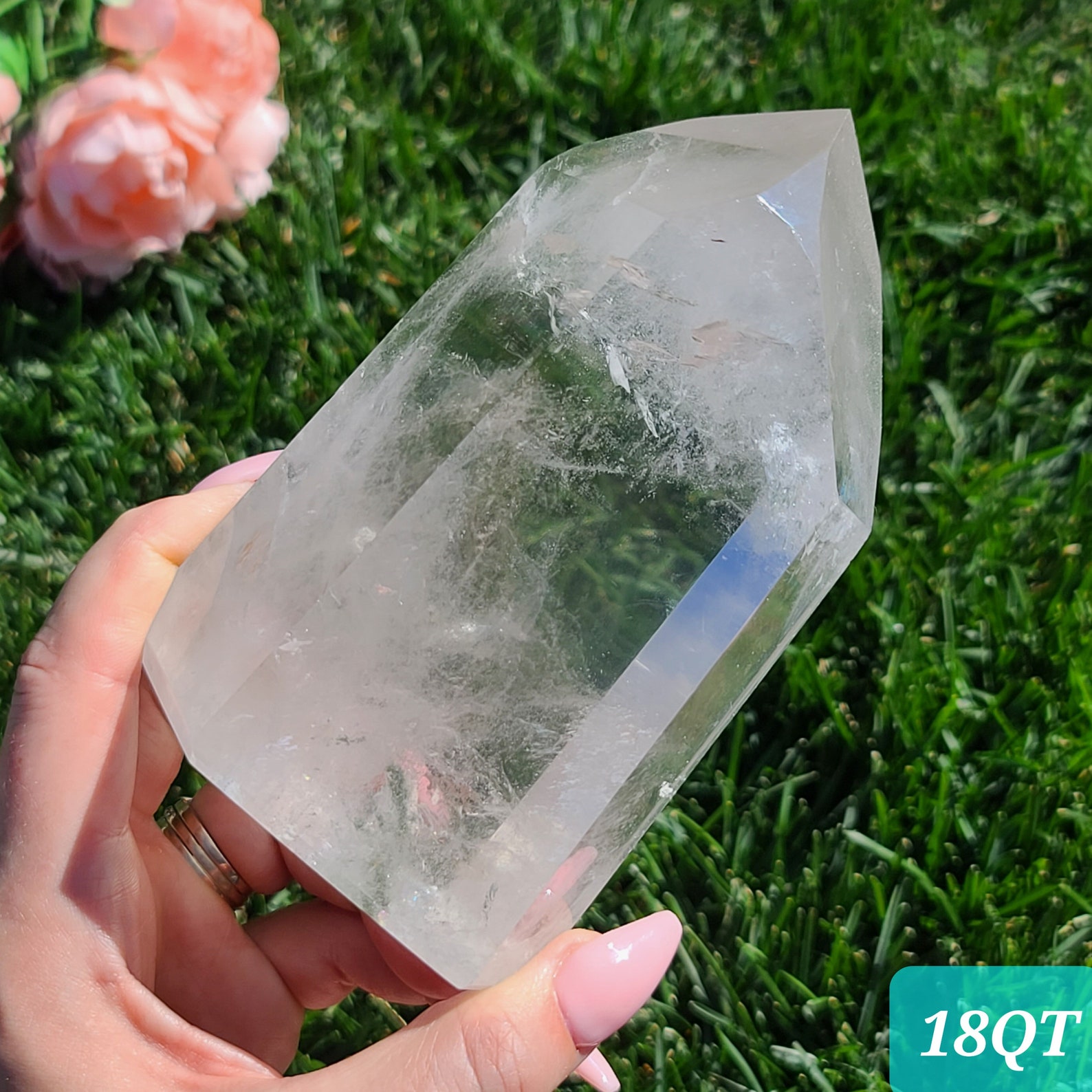 Clear Quartz Tower, Choose Your Large Crystal Point Obelisk Generator ...