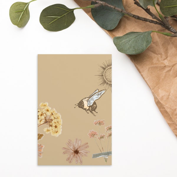 Bee Postcards - Etsy