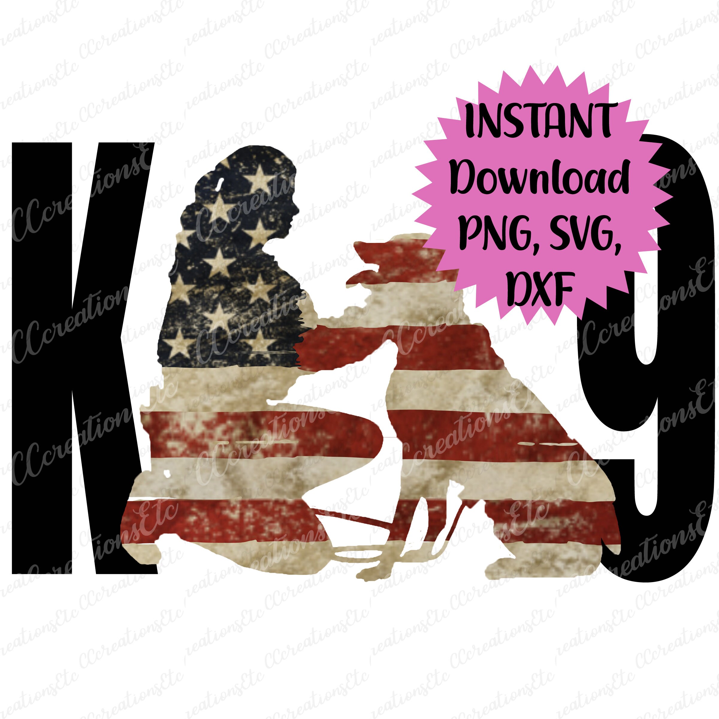 K9 Dog Handler Male & Female SVG, PNG, DXF (personal Use Only) Digital ...