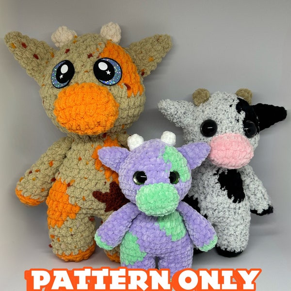 Moo Moo Cow Plushies - Etsy