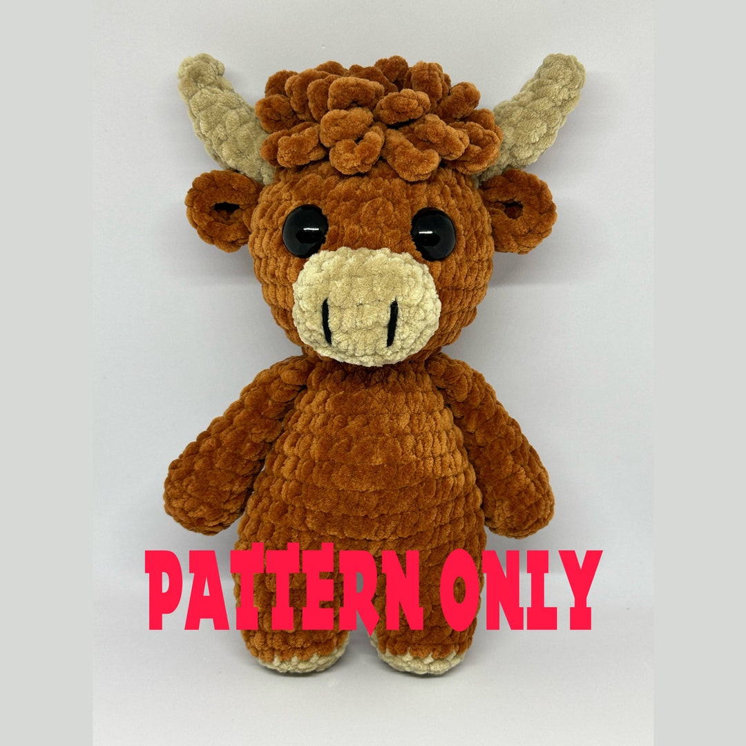 Highland Cow Pattern - Etsy