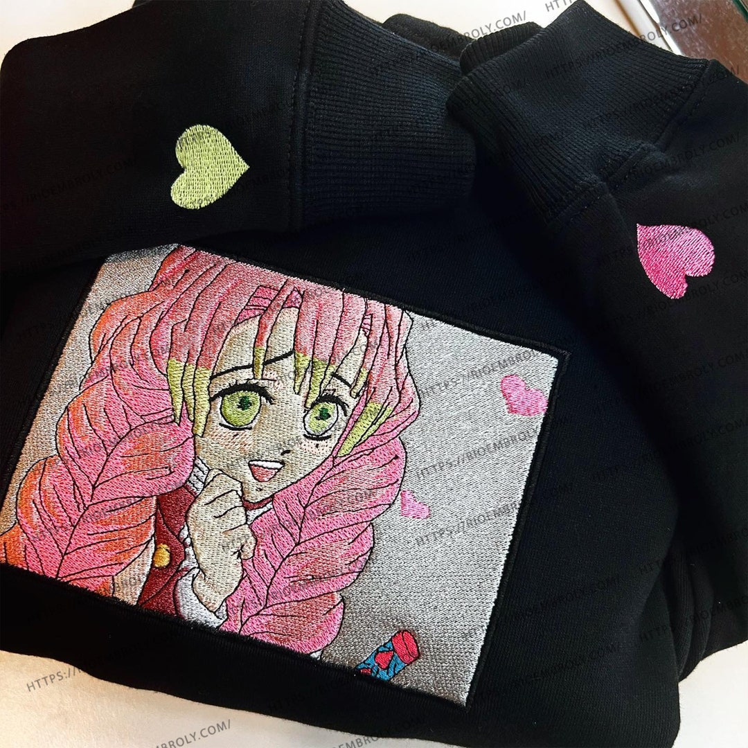 Mitsuri D.emo.n S.laye.r Custom With Sleeve Details - Etsy