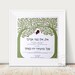 Jewish Quote Paper Cut Art: Ilan Ilan Trees & Pomegranates (12x12") - Etsy