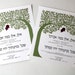 Jewish Quote Paper Cut Art: Ilan Ilan Trees & Pomegranates (12x12") - Etsy