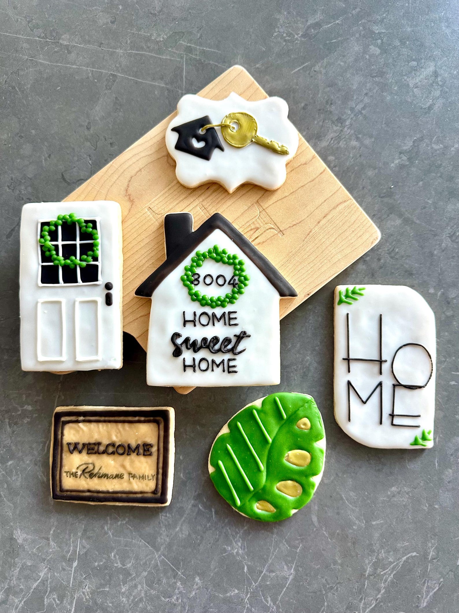 Housewarming Sugar Cookie Set, New Home Sugar Cookies, Realtor Gift Set ...