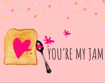 Youre My Jam Valentine - Etsy