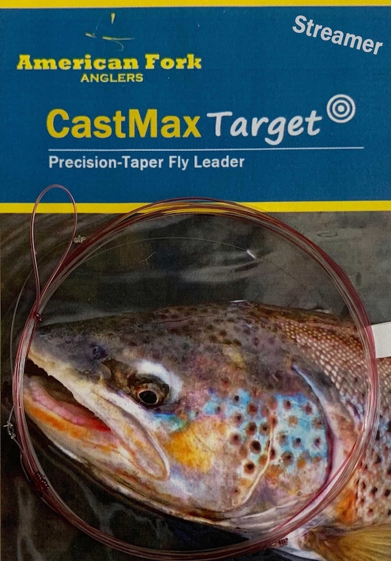 Castmax Target: Streamer Precision Tapered Leader - Etsy