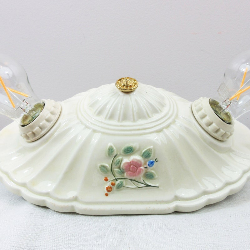 Ceramic Light Fixture - Etsy