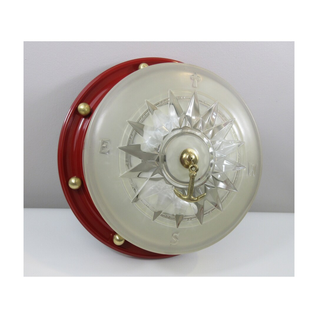 Refurbished Lightolier Ceiling Fixture - Nautical Maritime Theme With ...