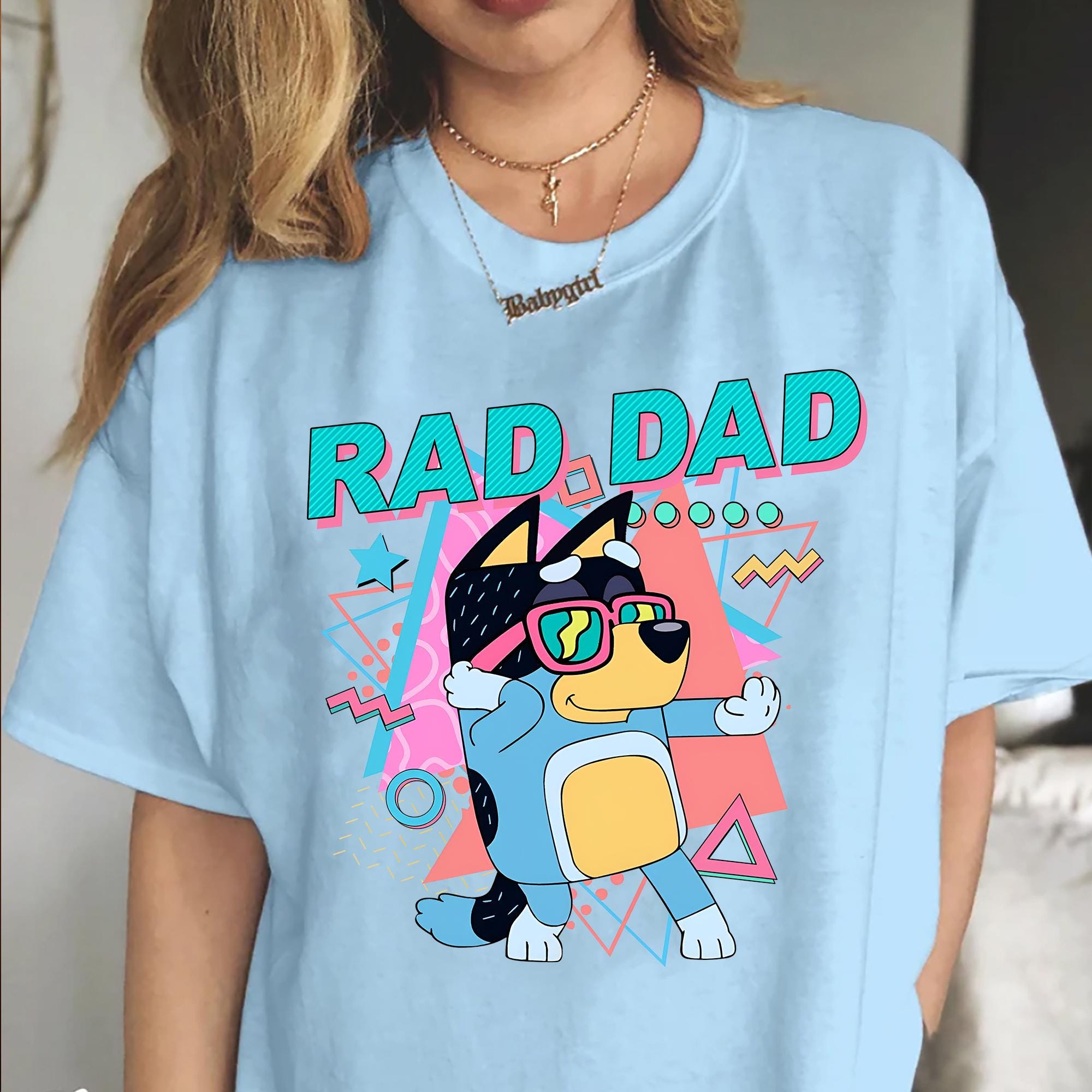 Bluey Rad Dad PNG, Bluey Dad Png, Bluey Father's Day Gift, Birthday ...