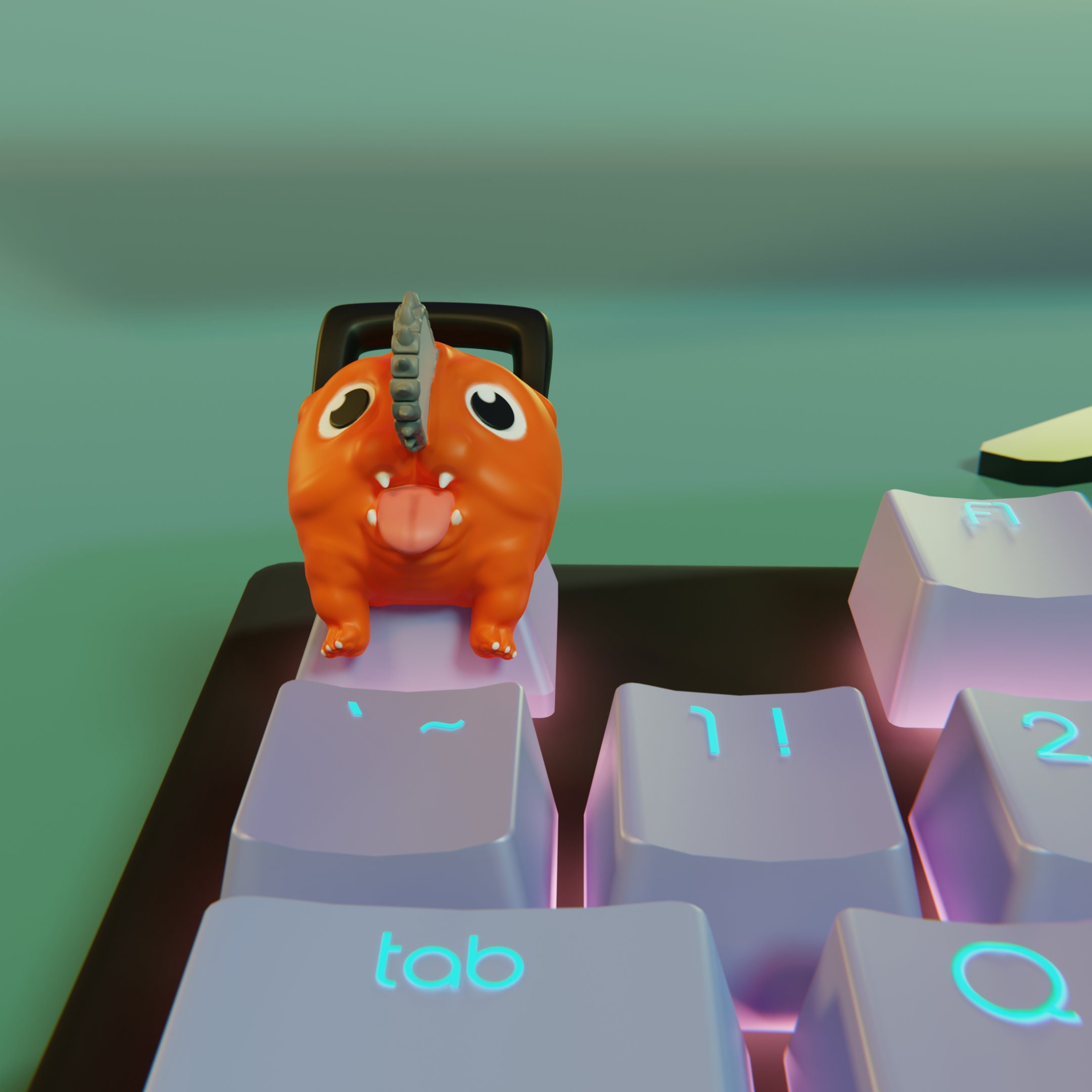 Keycaps Stl File | 3D Keycap Model STL, ECS Keycaps, SA Keycaps ...