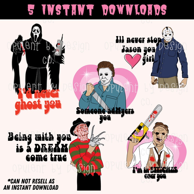 Horror-Pick Up Lines lustiges Horror-Bundle Horrorfilm png - Etsy.de