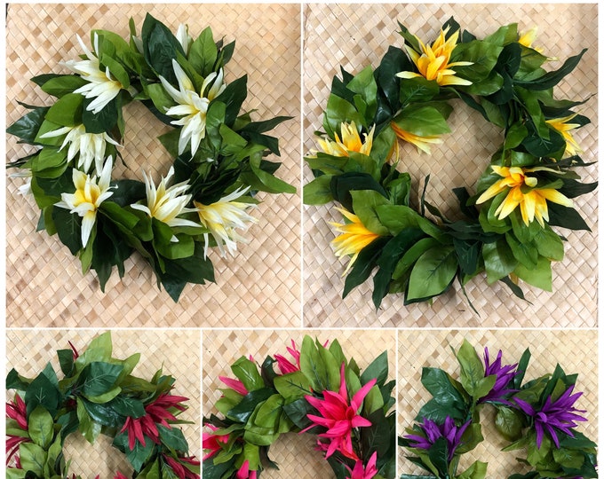 White Spider Lily Haku Lei - Etsy White Spider Lily Haku Lei - Etsy