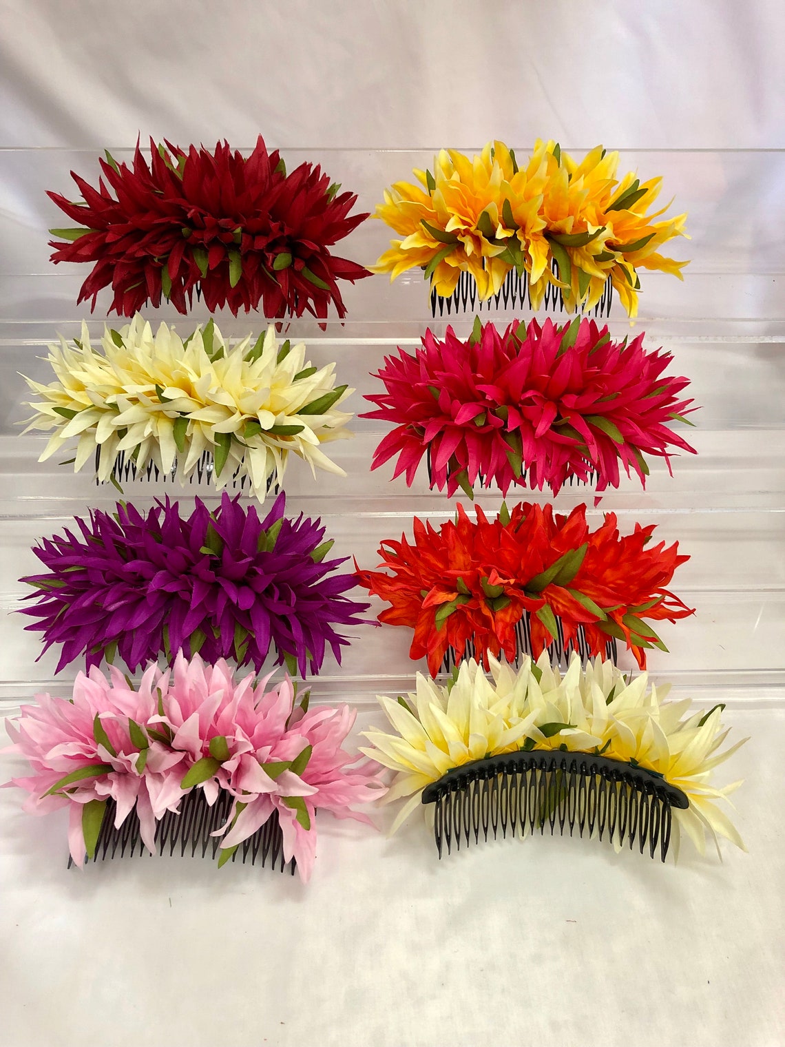 Spider Lily Comb hawaiian Hair Comb | Etsy