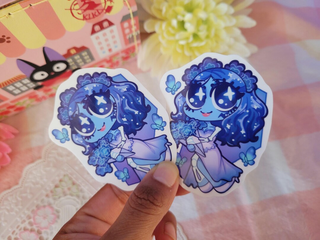 The Corpse- Cute Halloween Glossy Sticker - Etsy