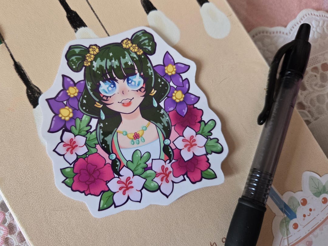 The Poison Taster - Anime Inspired Glossy Sticker - Etsy