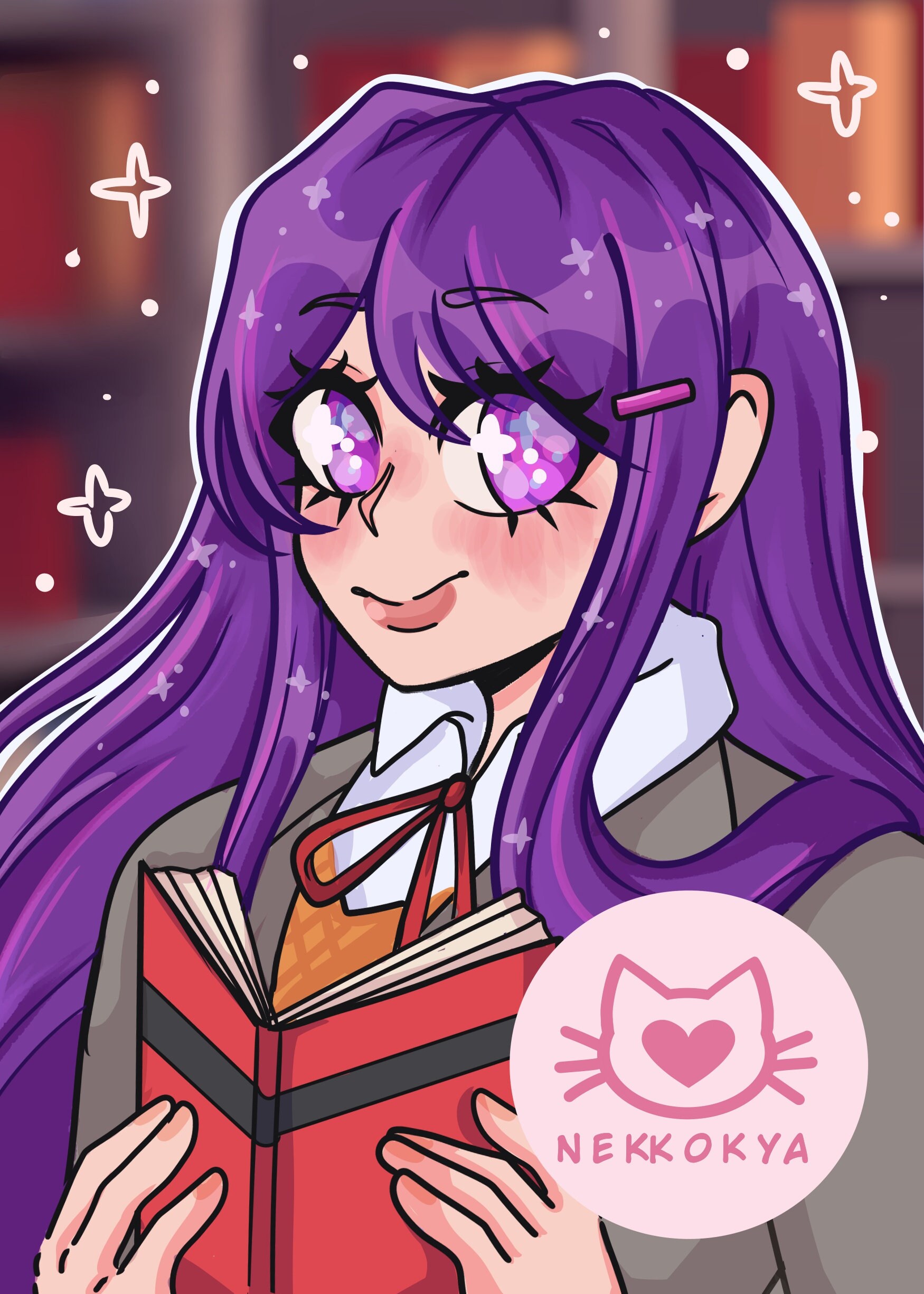 Yuri DDLC Art Print - Etsy