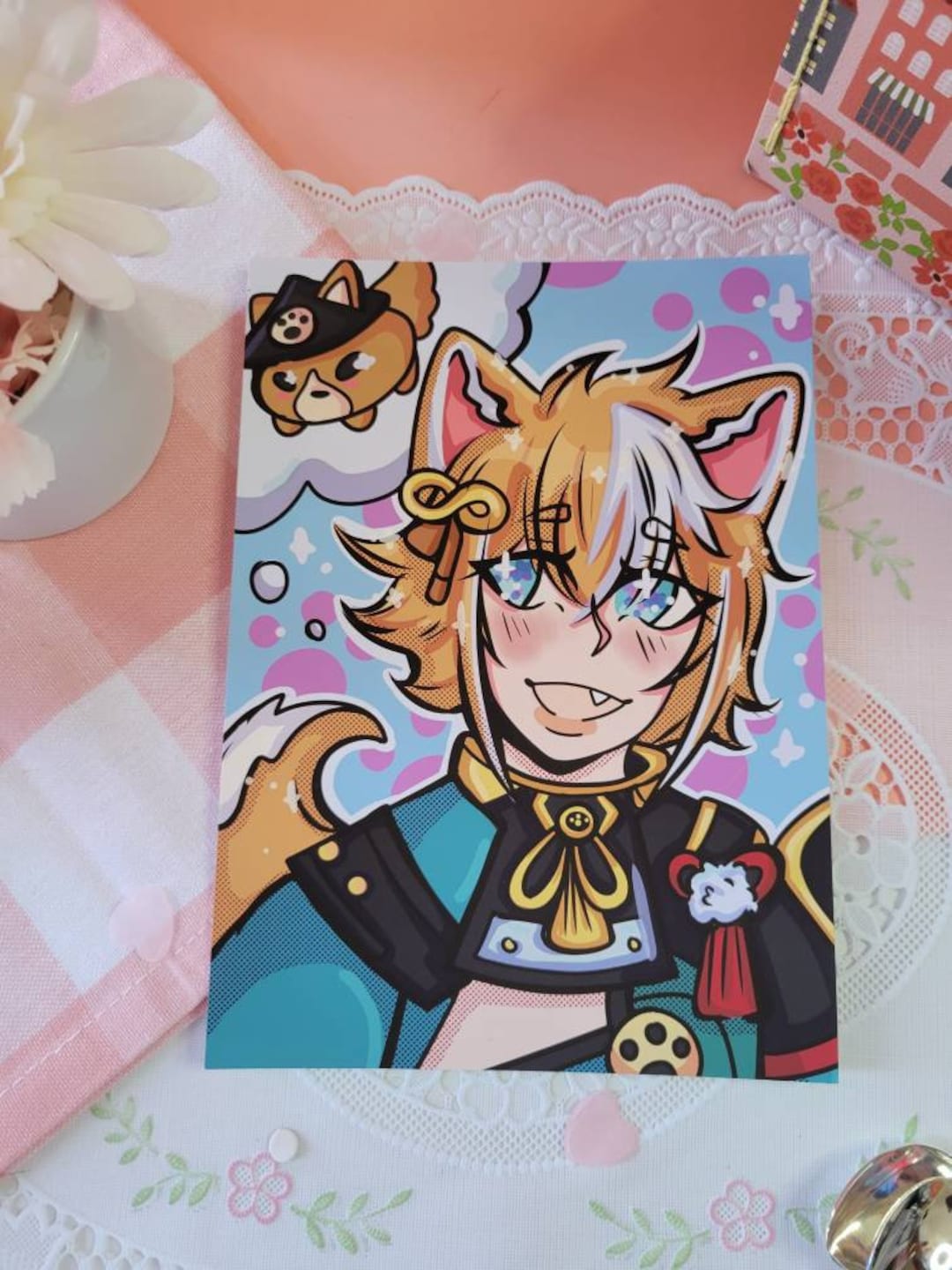 Gorou Genshin Impact Art Print - Etsy