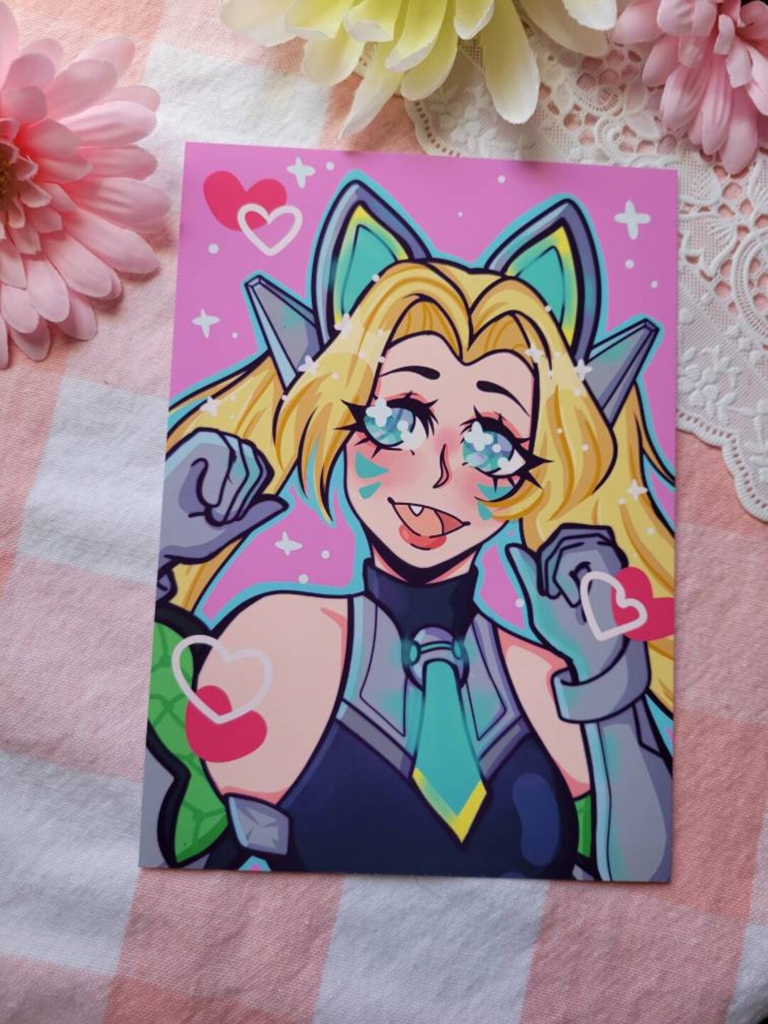 Battle Cat Jinx- League of Legends Art Print - Etsy