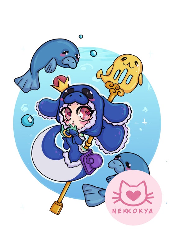 Nami Chibi League Of Legends