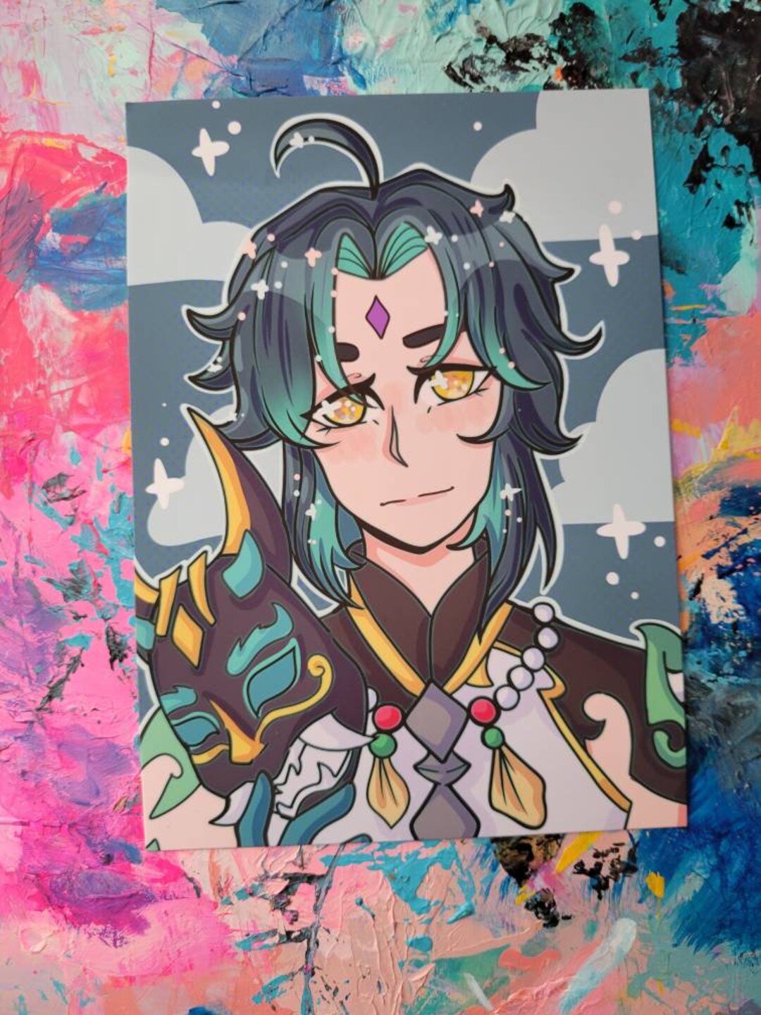 Xiao - Genshin Impact Art Print - Etsy