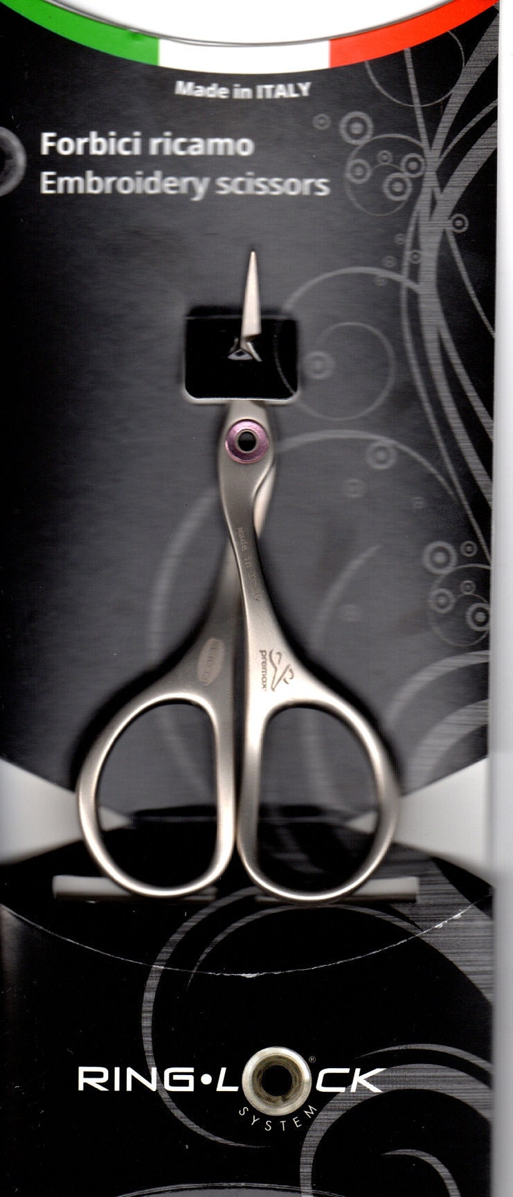 Ring Lock Premax Curved Embroidery Scissors 9.5cm - Etsy