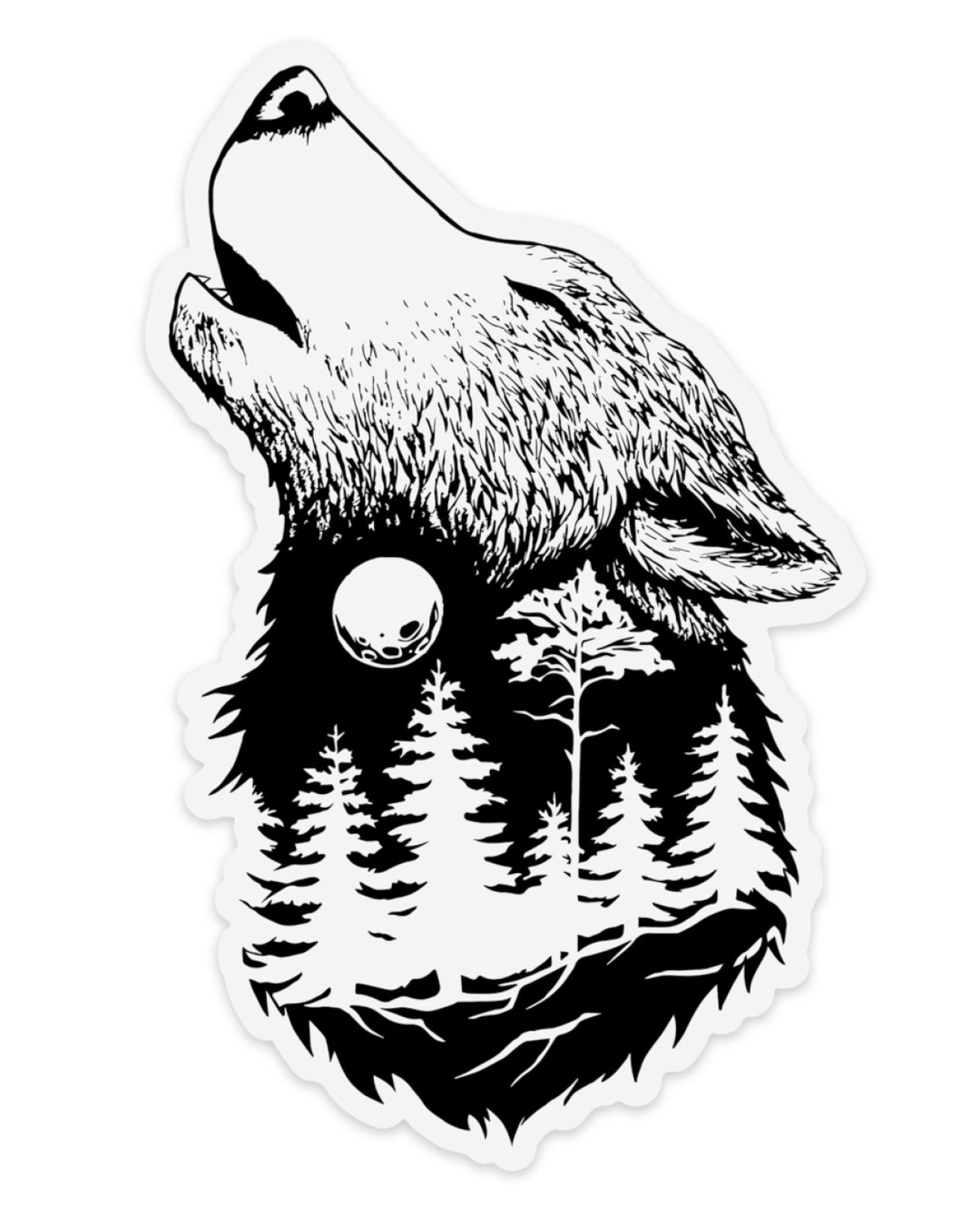 Moon Child Sticker - Etsy