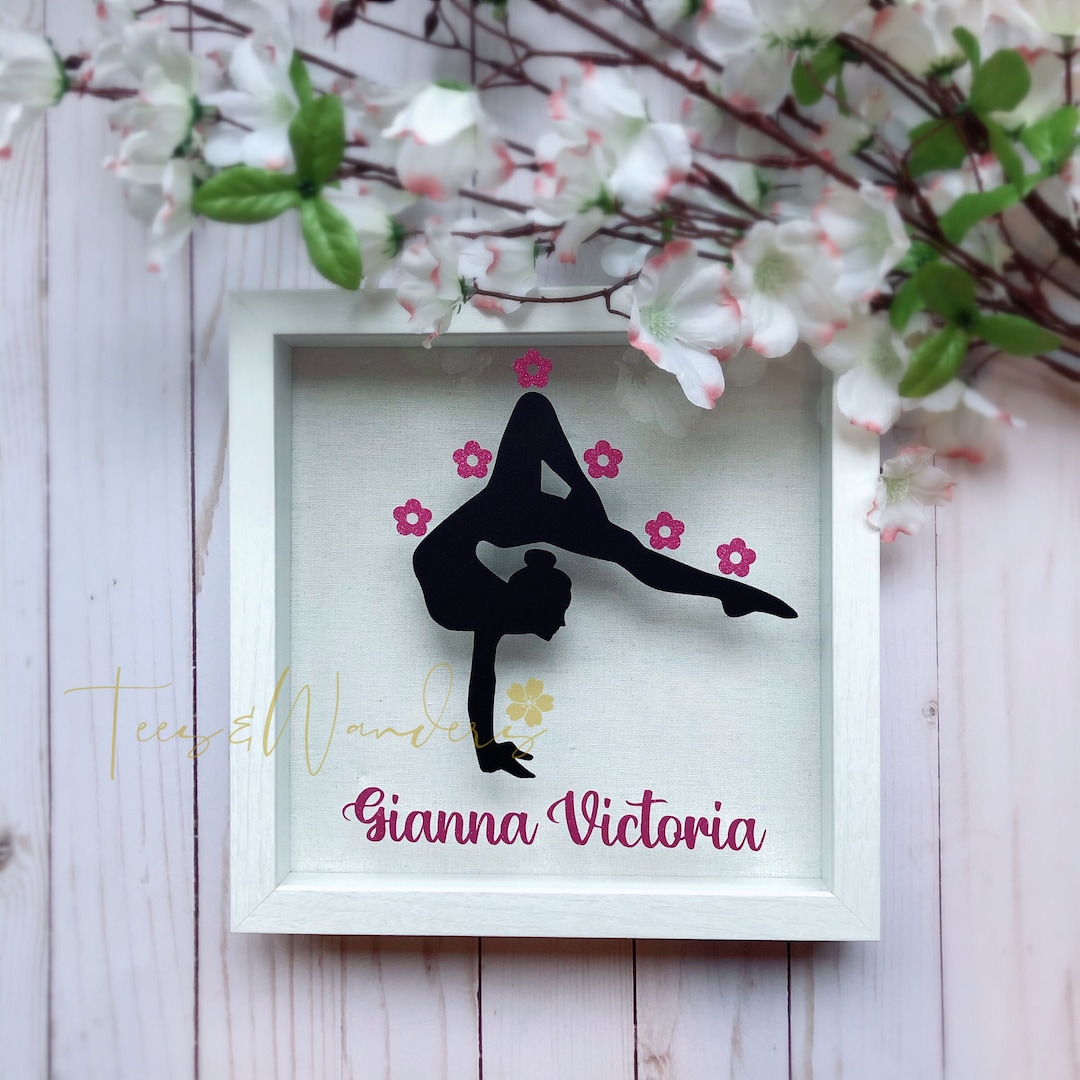 Personalized Dance Shadow Box, Dancer Gifts, Shadow Box Display Case ...