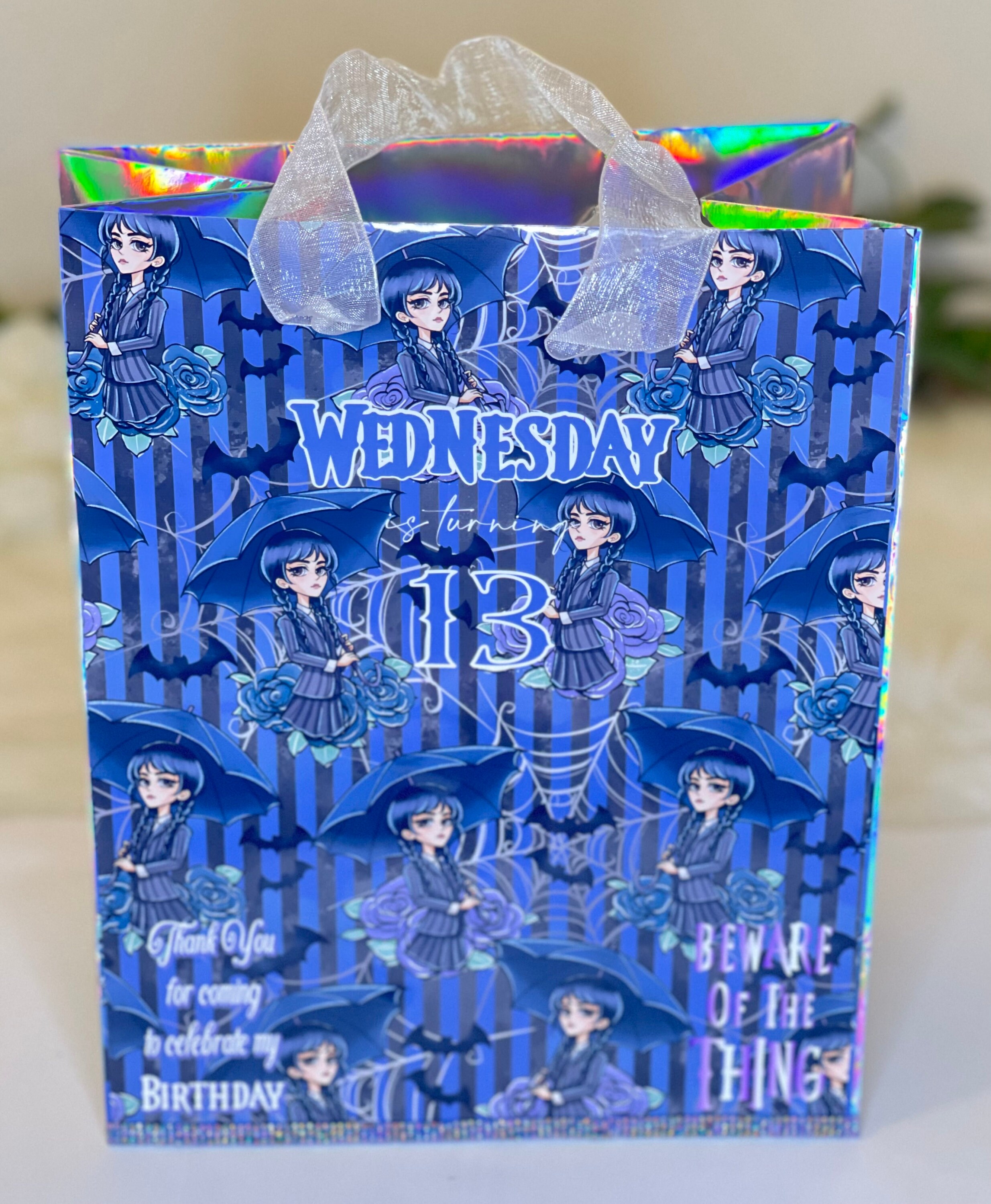 Wednesday Addams, Wednesday Theme Party, Wednesday Party Favors ...