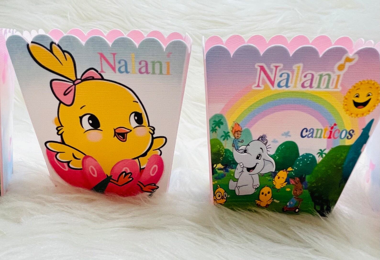 Cánticos Popcorn Box,cantico Theme,cantico Party, Cantico 1st Birthday ...