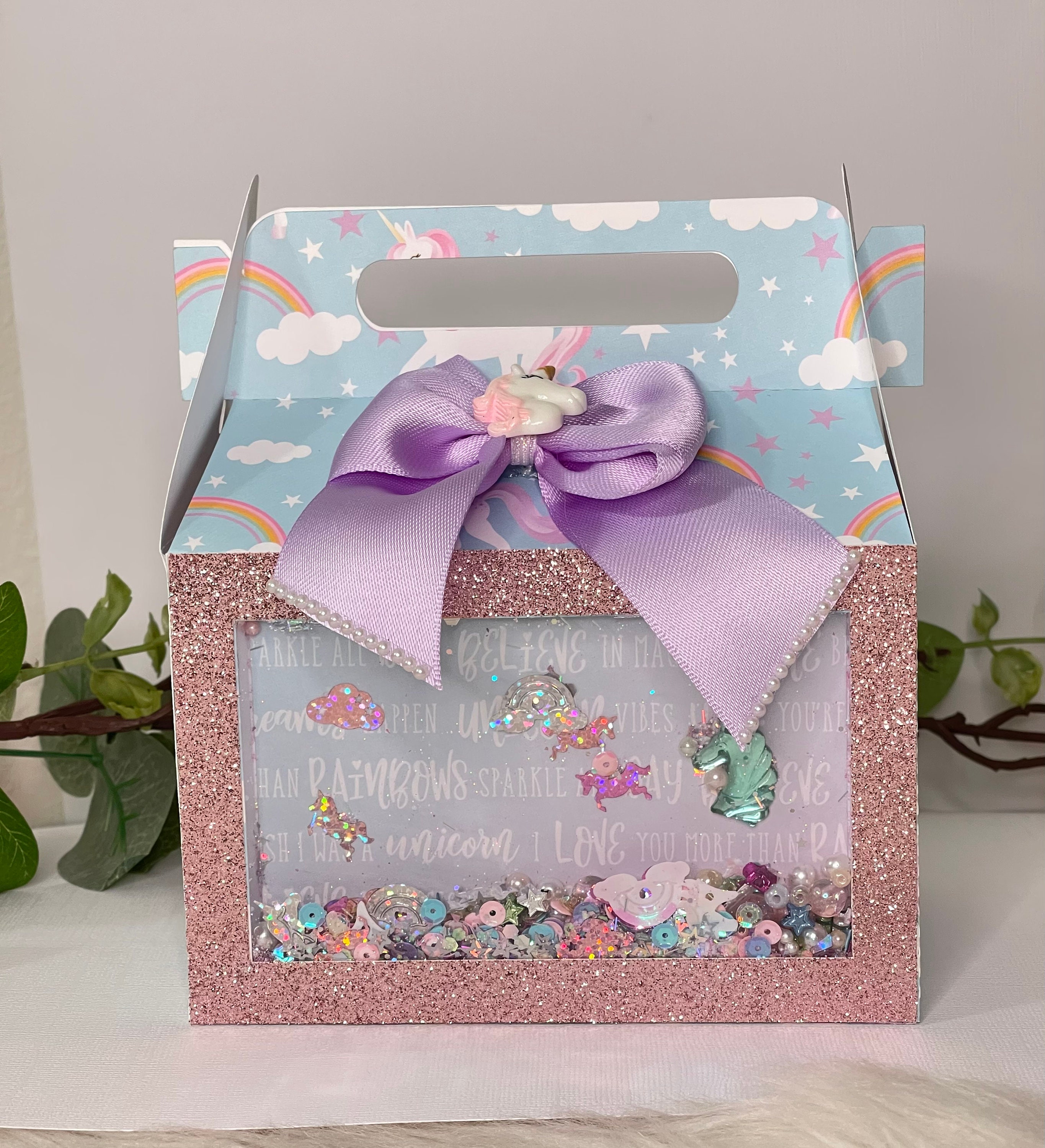 Unicorn Gable Box, Unicorn Theme, Unicorn Shaker, Unicorn Lights ...