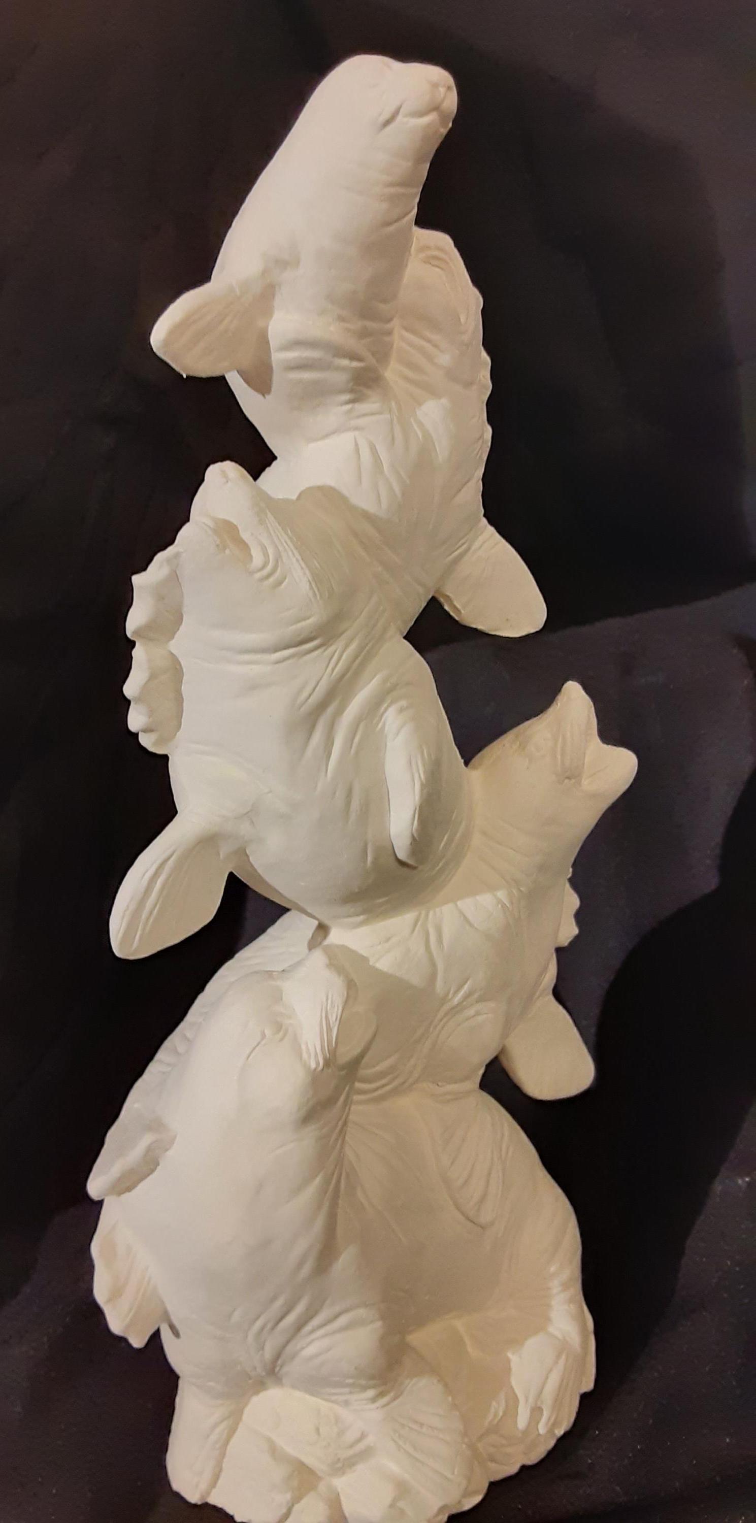 Seal Stack Unpainted Ceramic Bisque - Etsy
