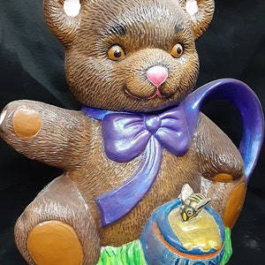 Teddy Bear Tea Pot - Etsy