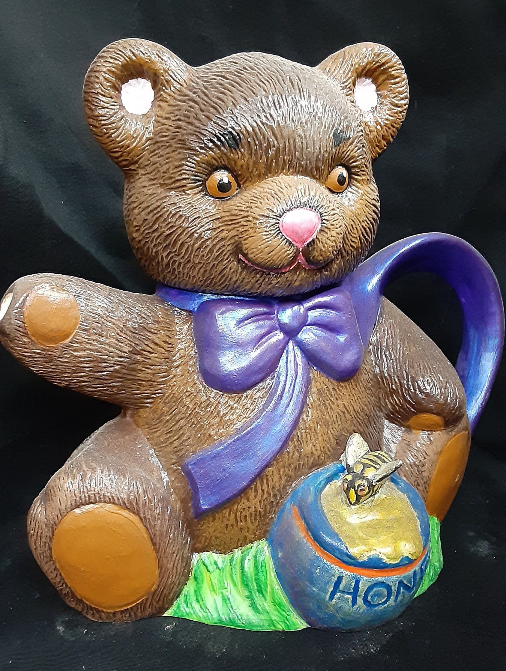 Teddy Bear Tea Pot - Etsy