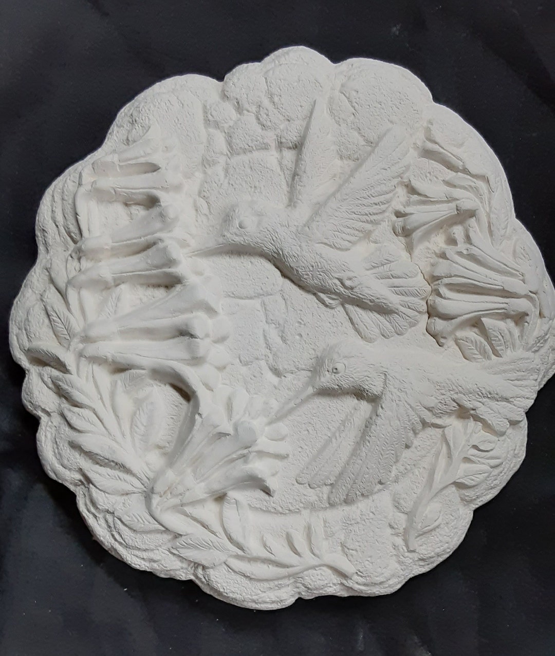 Hummingbird Stone Unpainted Ceramic Bisque - Etsy