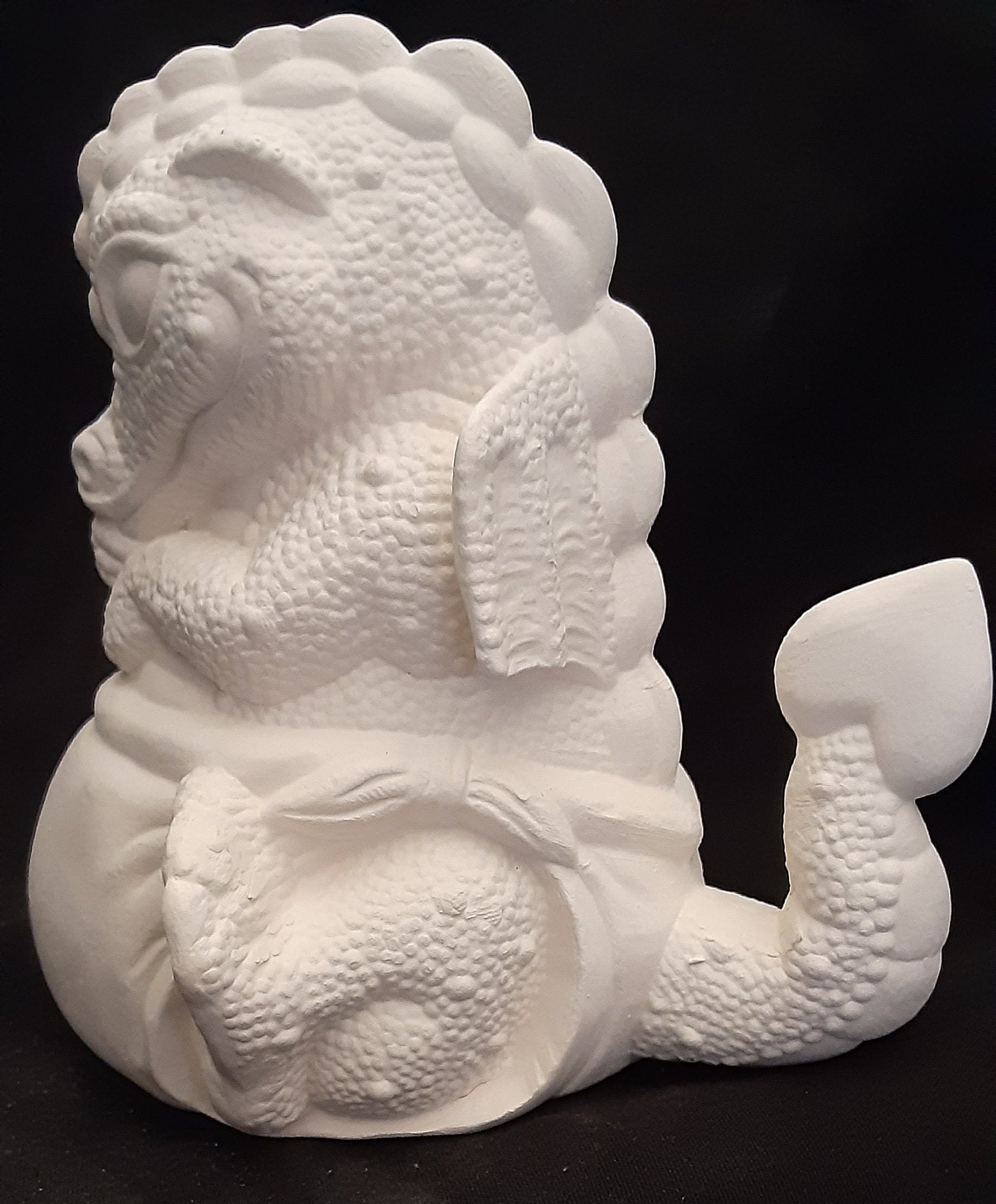 Puffkin Baby Dragon Unpainted Ceramic Bisque - Etsy