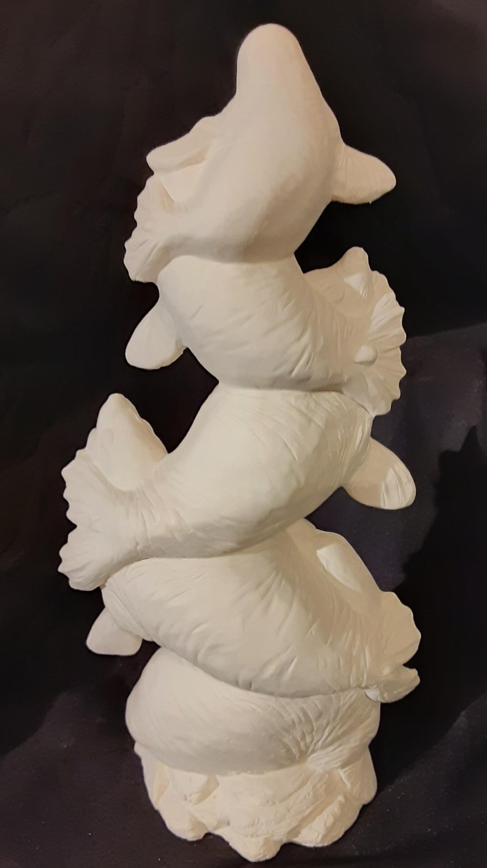 Seal Stack Unpainted Ceramic Bisque - Etsy