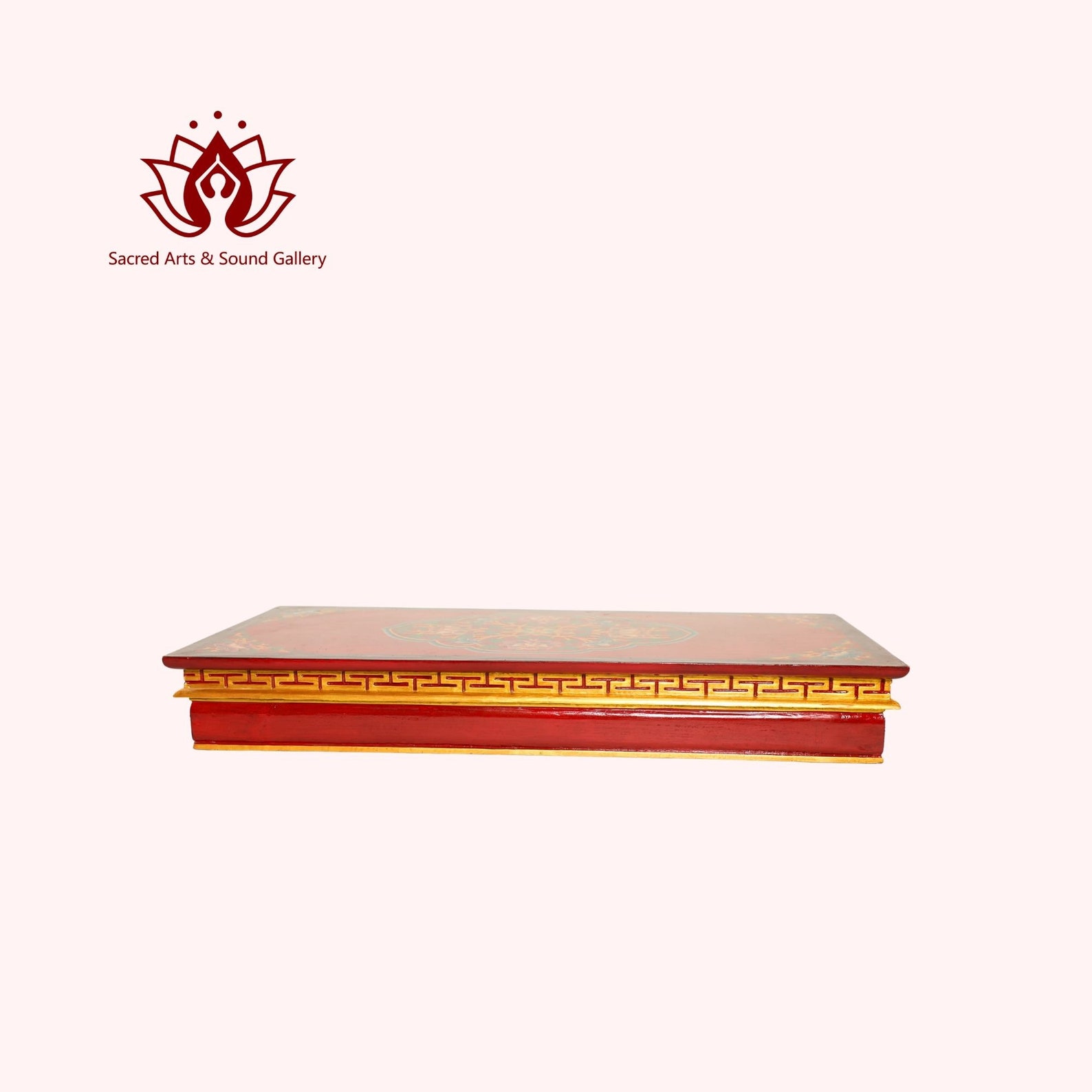 Solid Wooden Buddhist Meditation Table/altar With Face of Lion ...