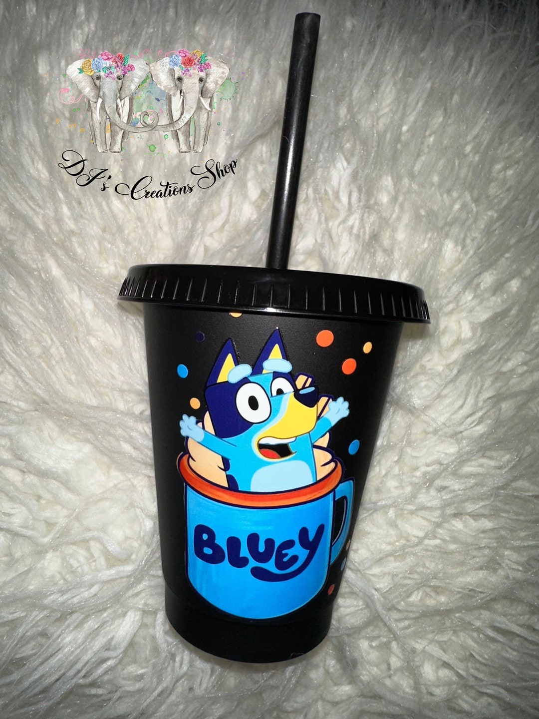 Bluey Cold Cup for Kids - Etsy