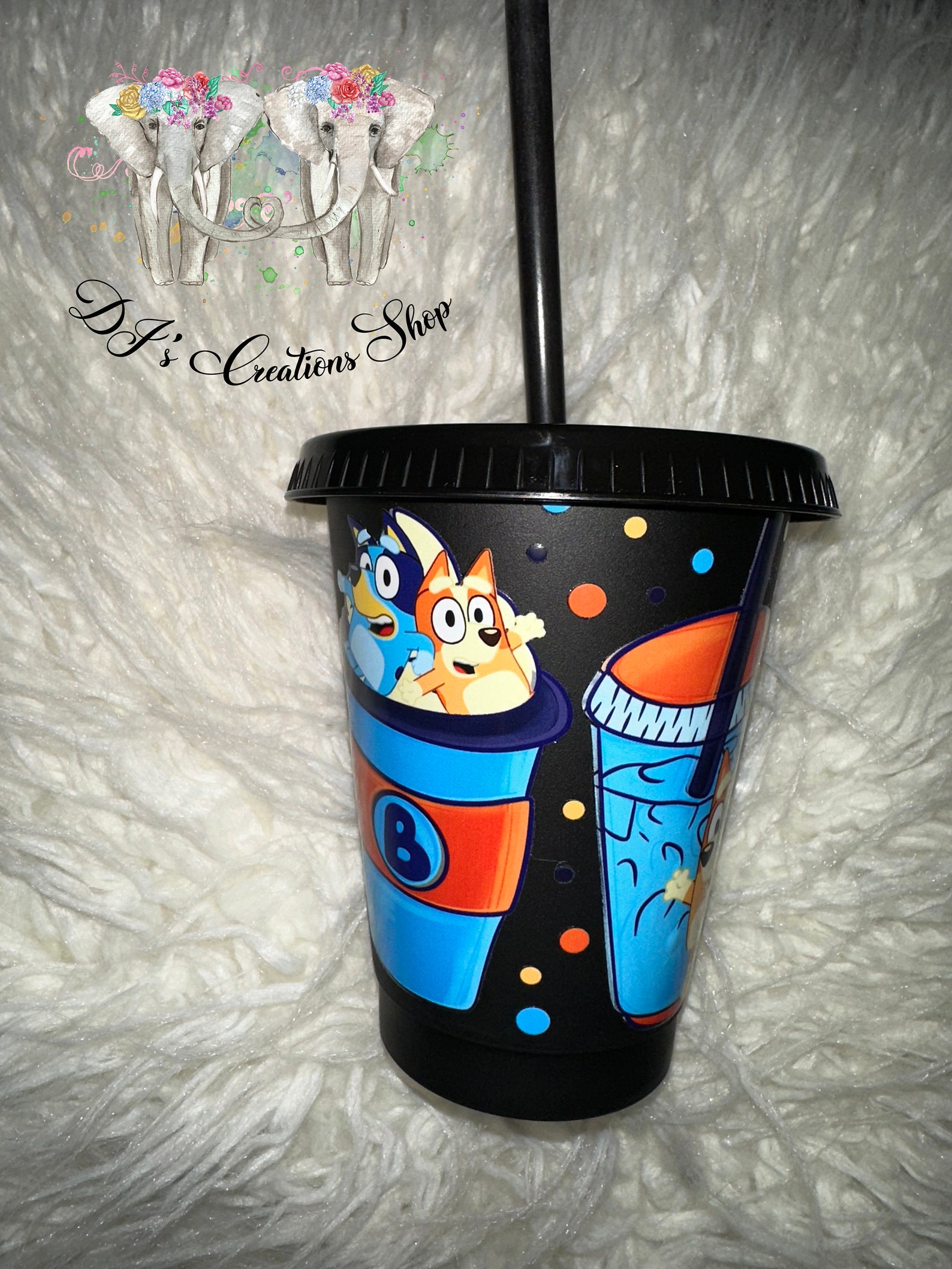 Bluey Cold Cup for Kids - Etsy