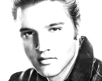 Elvis Presley Papercraft - Etsy UK