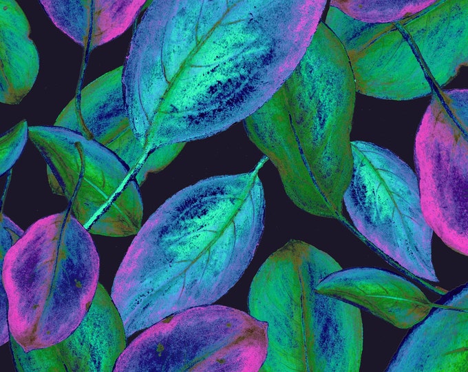 Decoupage Paper, A1, Purple Leaves - Etsy