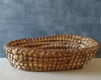 Antique Rye Basket - Etsy