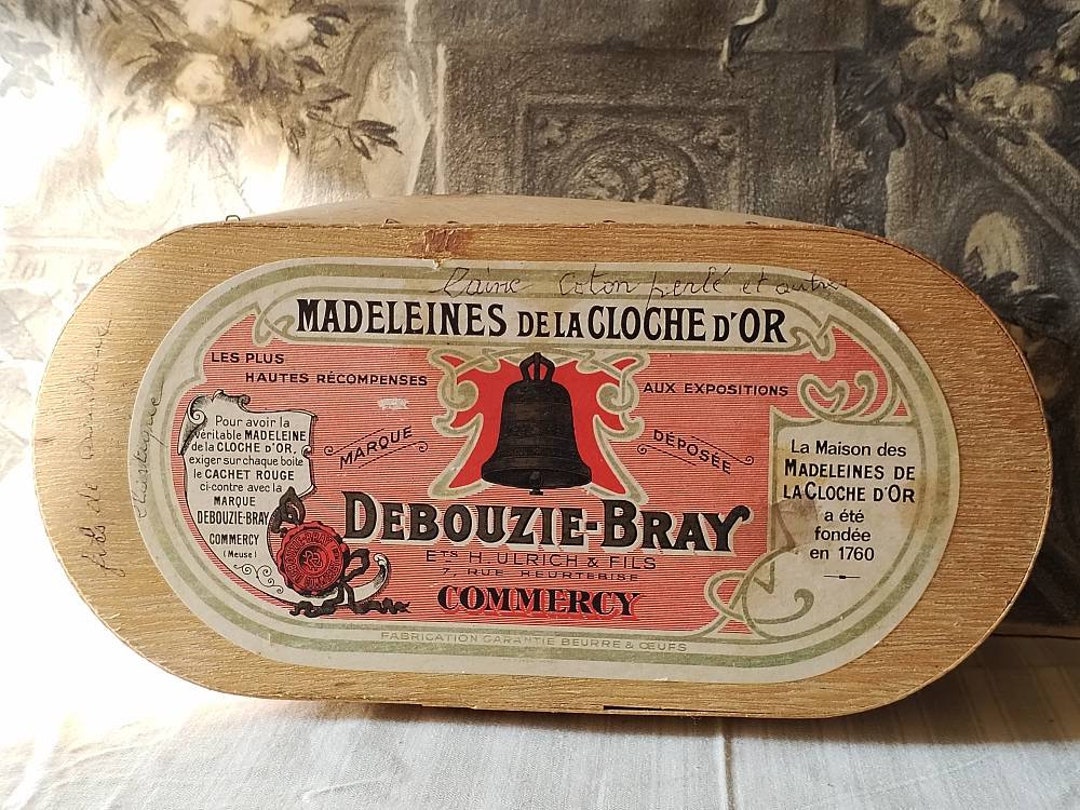 Vintage French Madeleines Bent Wood Box - Etsy