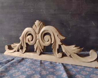 Antique Wood Pediment | Etsy