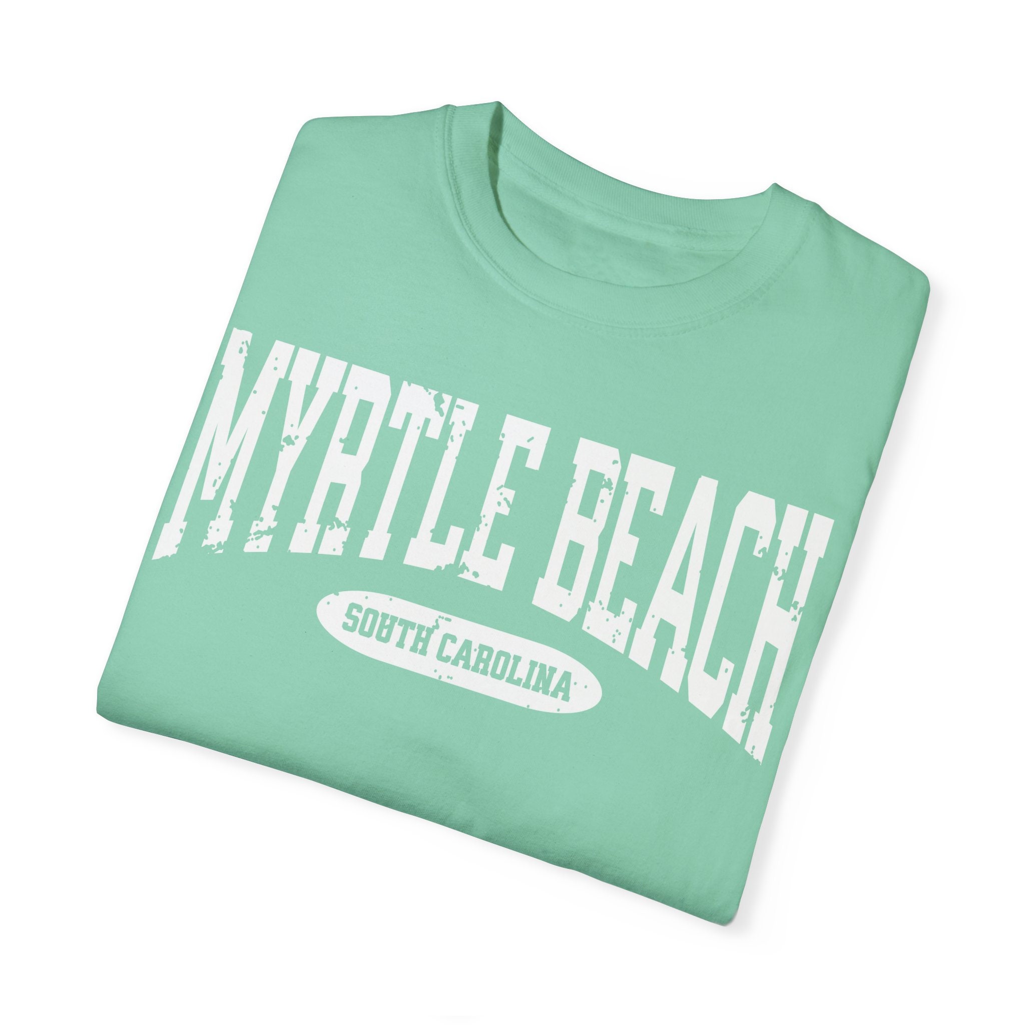 Myrtle Beach T-shirt, Vintage Style Comfort Colors Tee, South Carolina ...