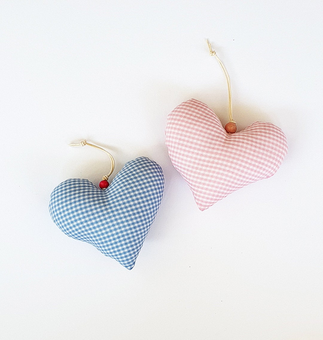 Hearts for Decor Stuffed Hearts in Pastel Colors Vintage - Etsy