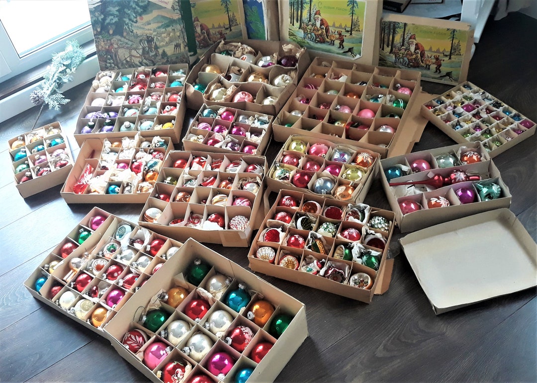 RARE! 13 Boxes Vintage Antique 1970's German Deep Star Indent Hand ...