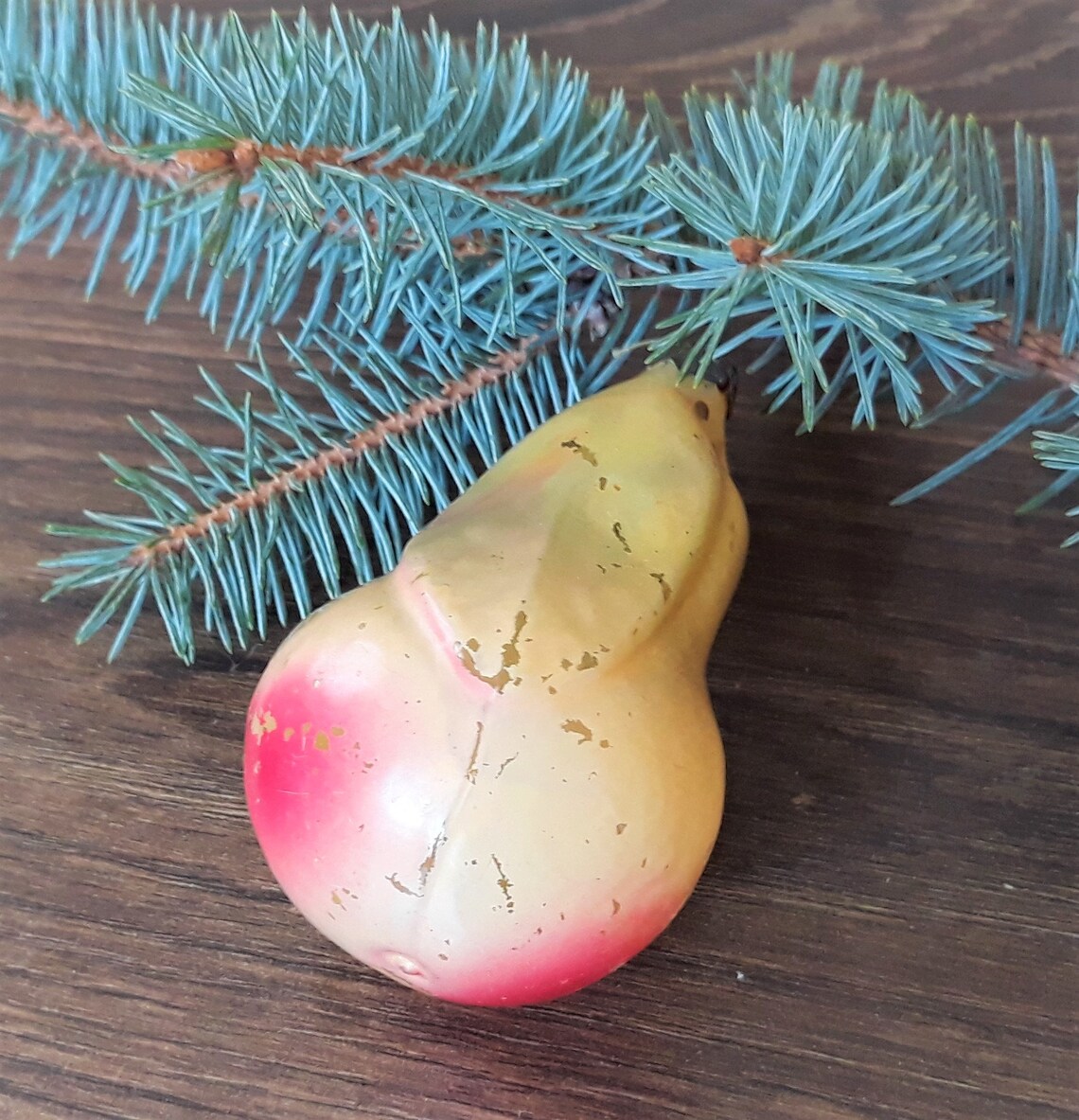 Pear Antique Glass Christmas Ornaments Christmas Glass - Etsy