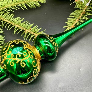 Green Christmas Tree Topper for Christmas Tree Holiday Decoration ...